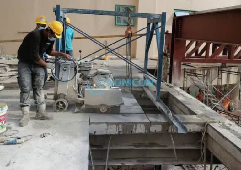 Sunway Pyramid Extension Bridge Demolition | Anchoring System, Concrete ...